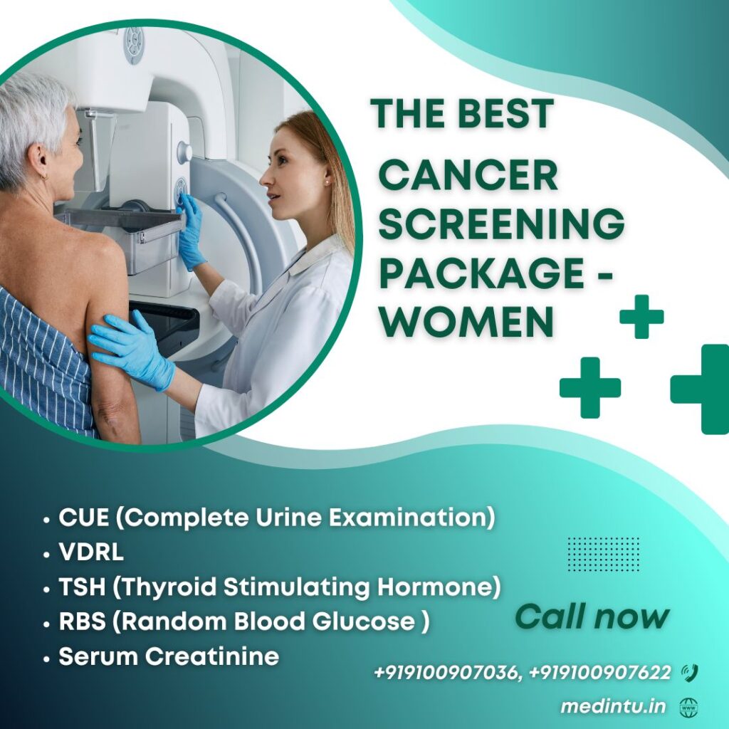 Cancer Screening Package Advacned – Female | Medifyhome