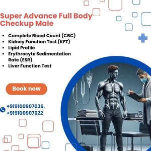 Super Advance Full Body Checkup Male | MedifyHome