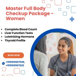 Master Full Body Checkup Package - Women | MedifyHome