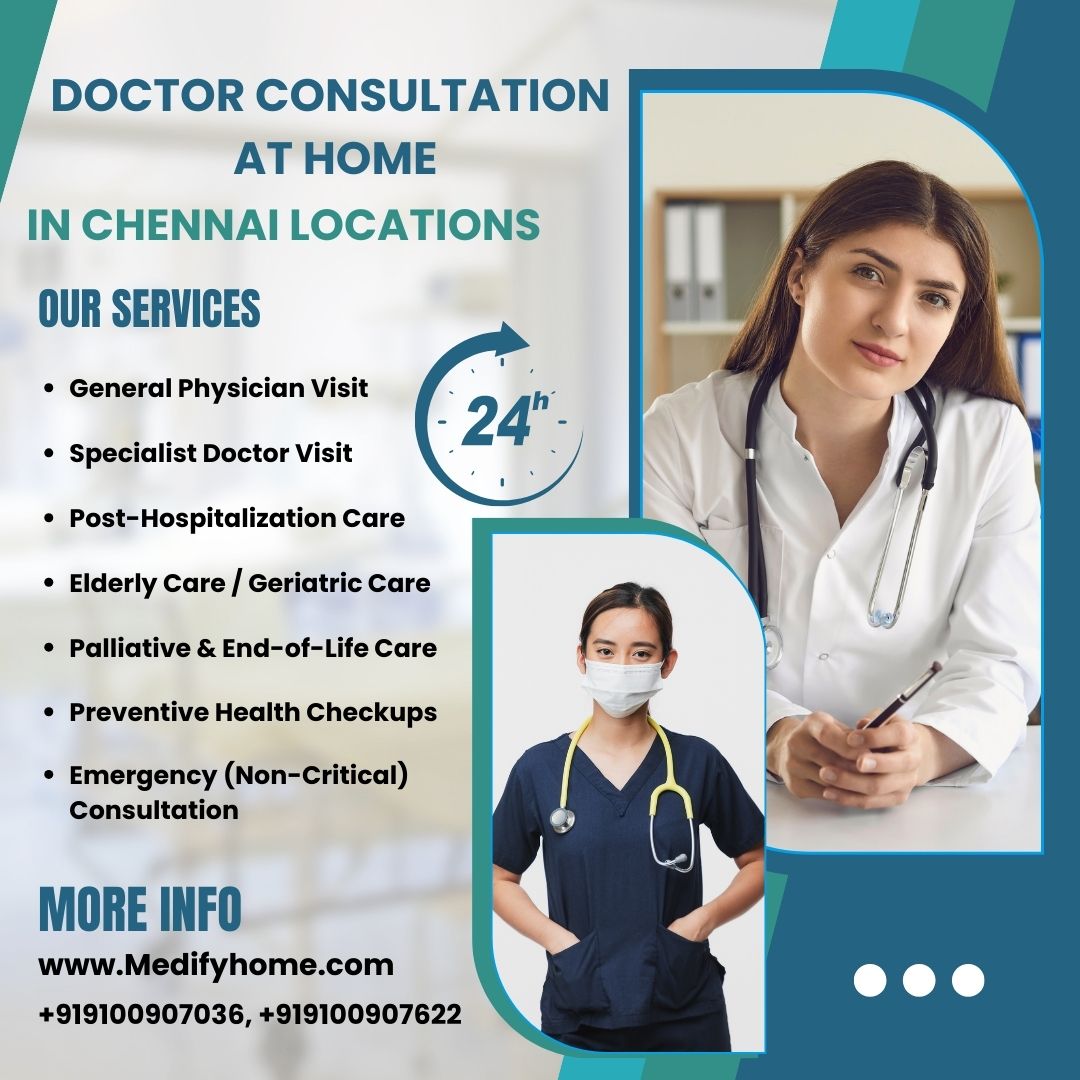 Doctor Visit at Home in Choolaimedu | Experienced Doctors