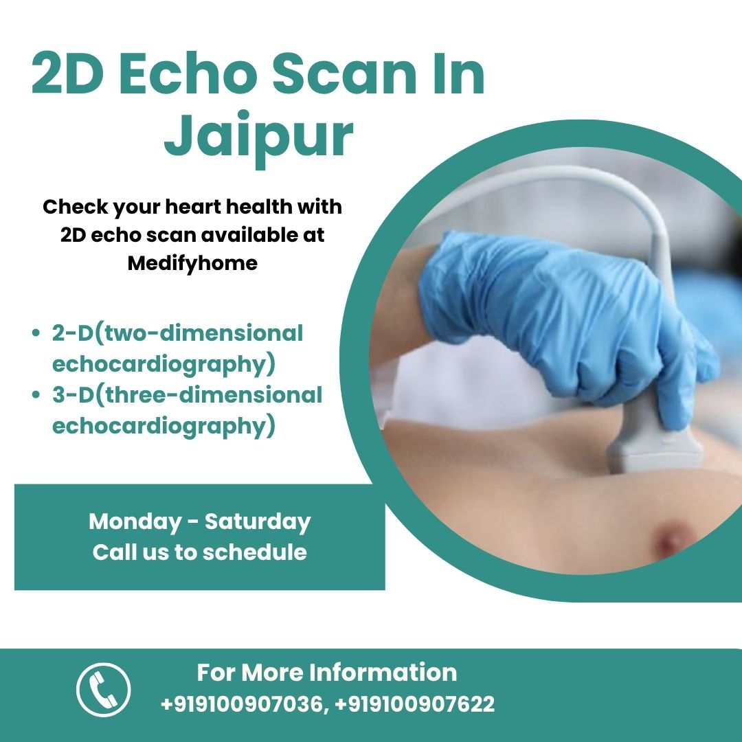 2D Echo Scan at Home in Gopal Bari | Jaipur | Medifyhome