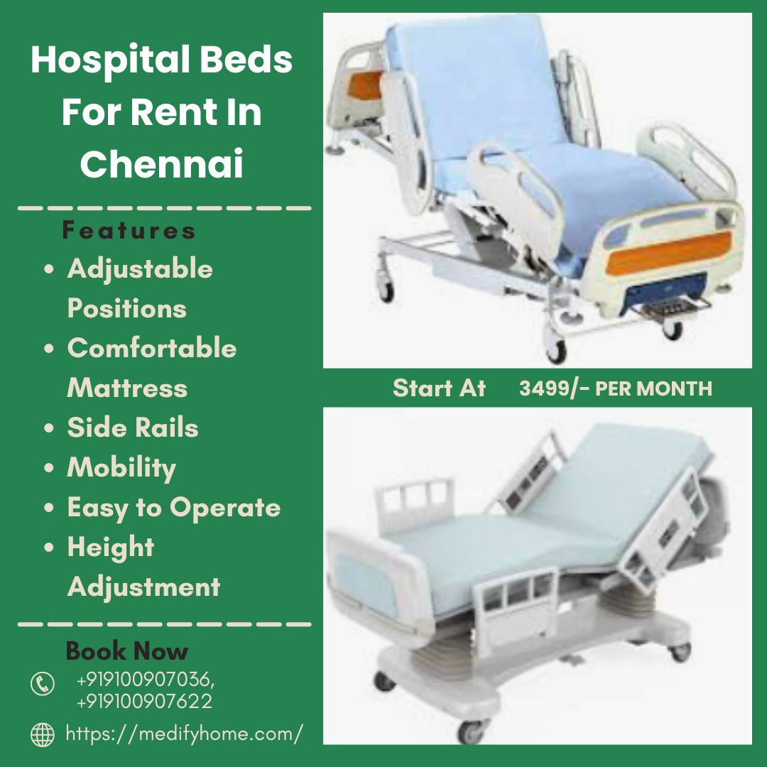 Hospital beds for rent in Thiruvanmiyur, Chennai | Medifyhome