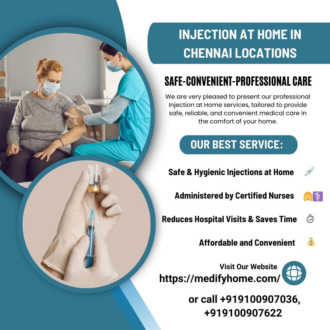 Injection at Home in Manali | Certified Nurses | Medifyhome