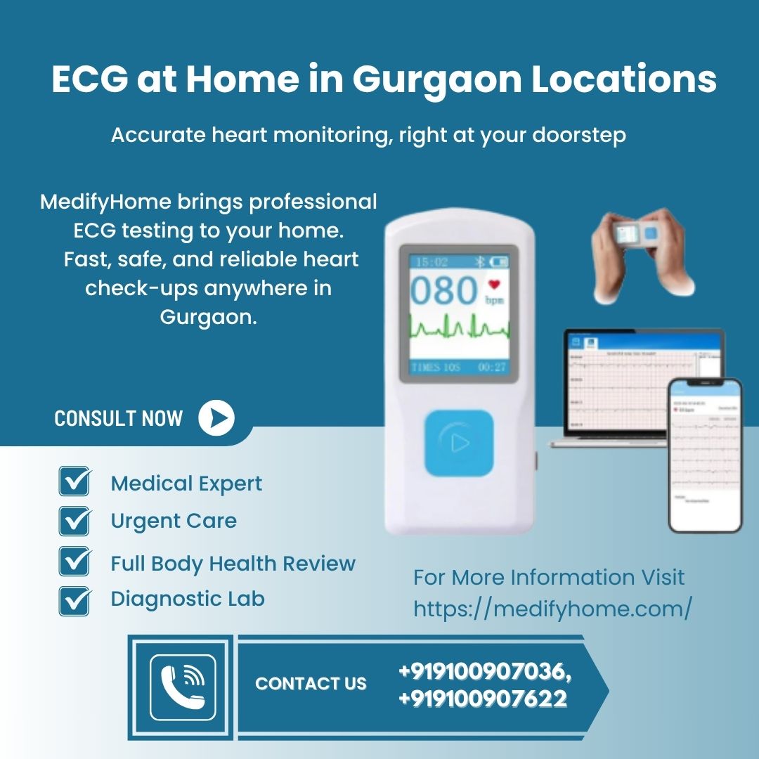 ECG Test at Home in Sector 62 | Medifyhome